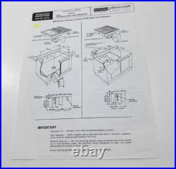Jenn Air Electric Cooktop Downdraft Grill Model G102 TESTED ...